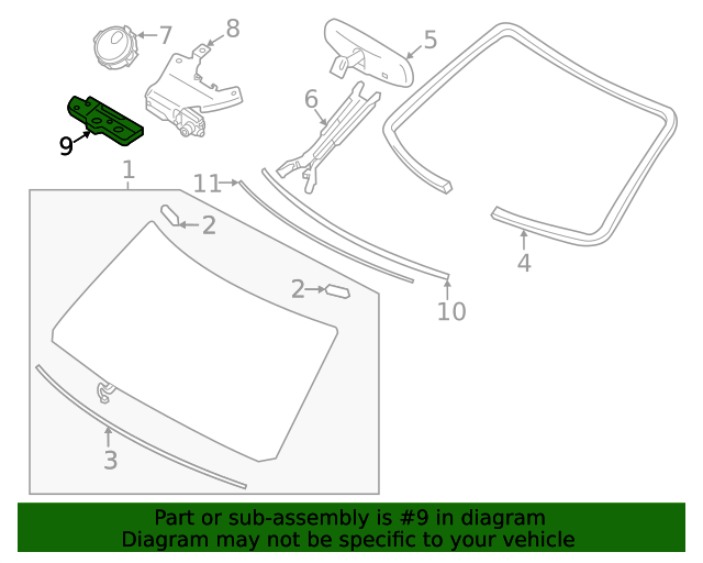 73979-6GX2A - Lane Assist Cmra Cover 2019-2020 Nissan Armada | Nissan ...