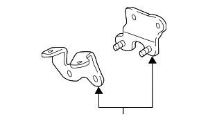 2016-2022 GM Catalytic Converter Brace Bracket 12664902 | TascaParts.com