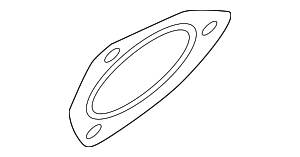 2016-2019 Chevrolet Cruze Exhaust System Intermediate Gasket 13453263 ...