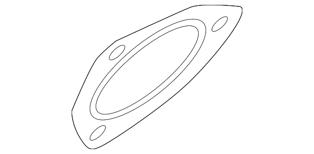 2016-2019 Chevrolet Cruze Exhaust System Intermediate Gasket 13453263 ...