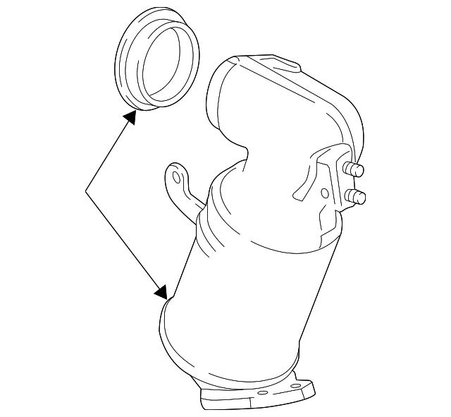 19420230 - Warm Up Three-Way Catalytic Converter Kit 2017-2019 ...