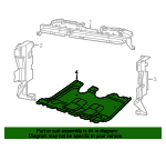 2014-2018 Jeep Cherokee Skid Plate 68249570AA | TascaParts.com