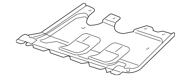 2014-2018 Jeep Cherokee Skid Plate 68249570AA | TascaParts.com