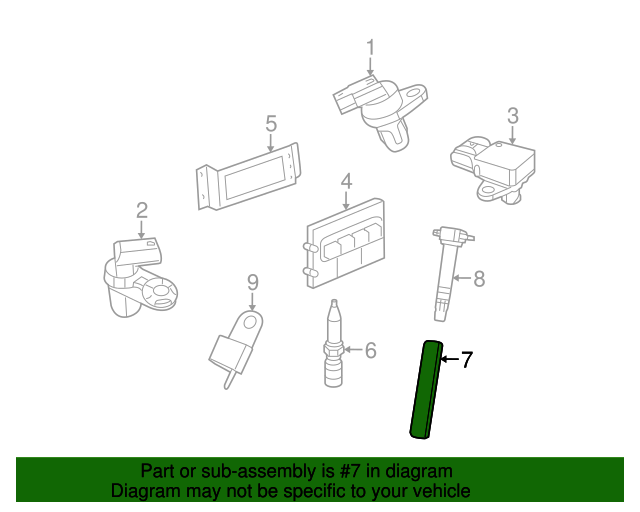 1998-2011 Mopar Spark Plug Tube 4648604 | TascaParts.com