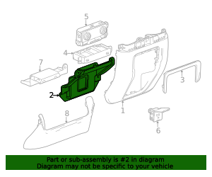 2021-2024 GM Trim Plate 84696711 | GmPW