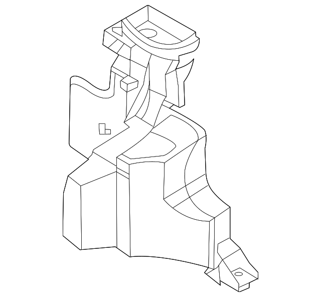 2024-2025 Nissan Sentra Lower Resonator 16585-6LY0A | Nissan Parts Central