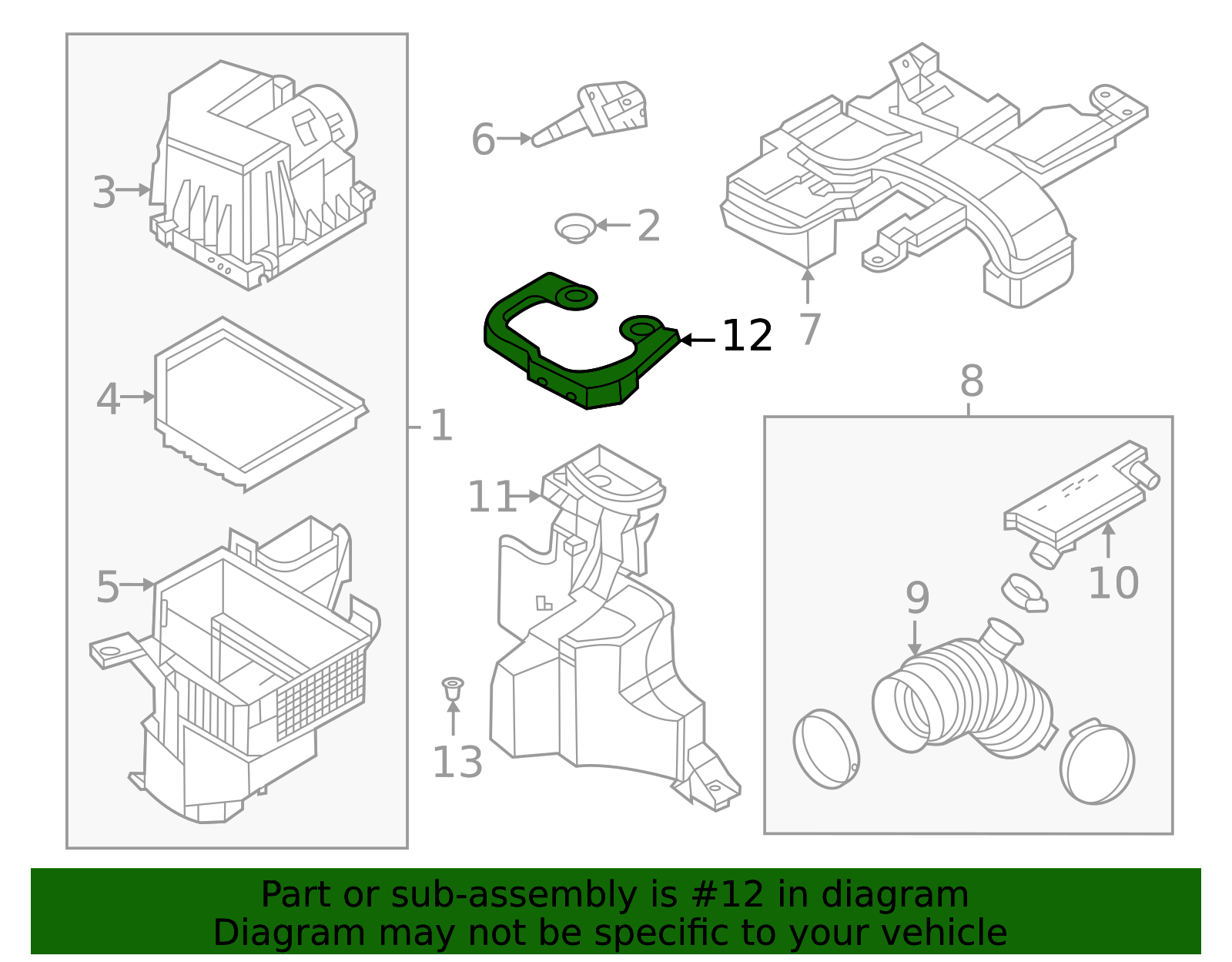 2024-2025 Nissan Sentra Lower Resonator Bracket 16588-6LY0A | Nissan ...