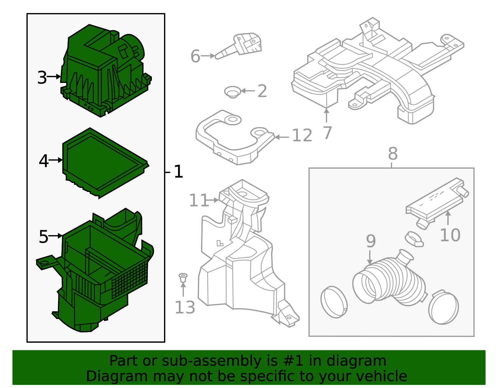 2024-2025 Nissan Sentra Air Cleaner Assembly 16500-6LY0A | Nissan Parts ...
