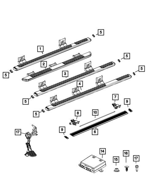 Running Boards and Side Steps for 2025 Ram 1500 | Mopar eStore
