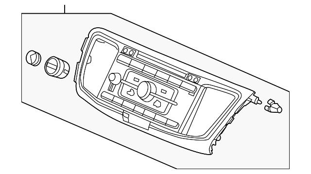 39170-T2F-A11 - Panel, Front - 2016-2017 Honda Accord | Genuine Honda Parts