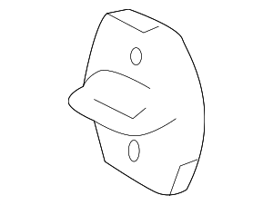 1998-2024 Toyota Door Lock Striker Plate 69410-20110 | Toyota San Diego ...