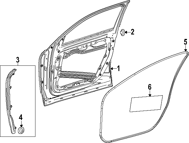 247-720-75-06 - Door Shell 2020-2023 Mercedes-Benz | Mercedes-Benz USA ...