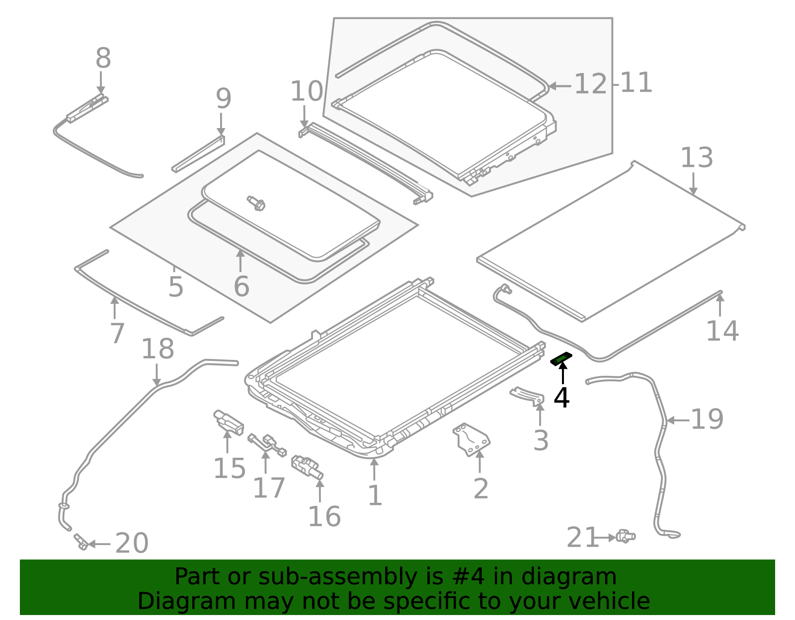 91319-9FV1A - High-Quality Sunroof Frame Bracket for 2020-2024 Nissan ...