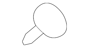 2011-2023 Mopar Push Pin 6510139AA | TascaParts.com