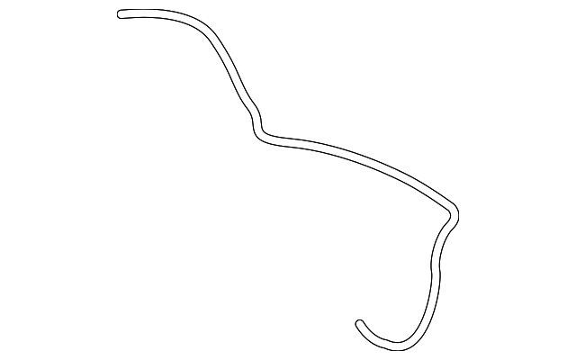 LJ7Z-17A605-D - Hose Windshield Washer 2020-2024 Lincoln Corsair ...