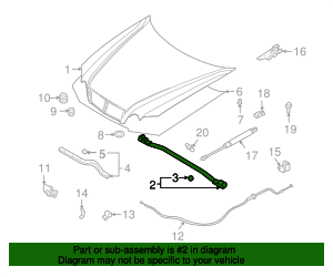 86435-3C500 - Front Seal 2003-2006 Kia Optima | Kia.Parts Store
