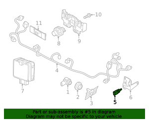 2018-2020 Volkswagen Air Temp Sensor 3CN-820-535-A | QuirkParts