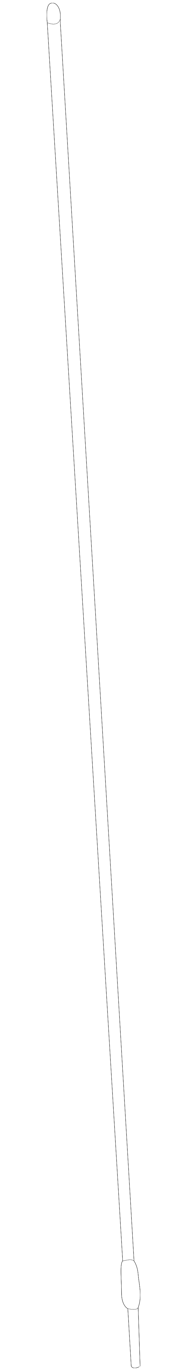 LC3Z-18813-A - Antenna Mast - 2021-2024 Ford Bronco | Lasco Auto Parts