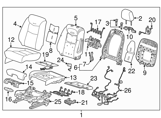 84277541 - F Mat 2020-2024 Cadillac | Gateway Buick GMC Parts
