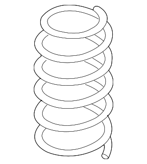 2006-2010 Volkswagen Passat Coil Spring 3C0-511-115-BD | Retail ...