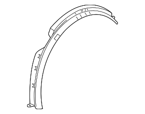 2015-2019 Chevrolet Corvette Passenger Side Front Wheel Opening Front ...