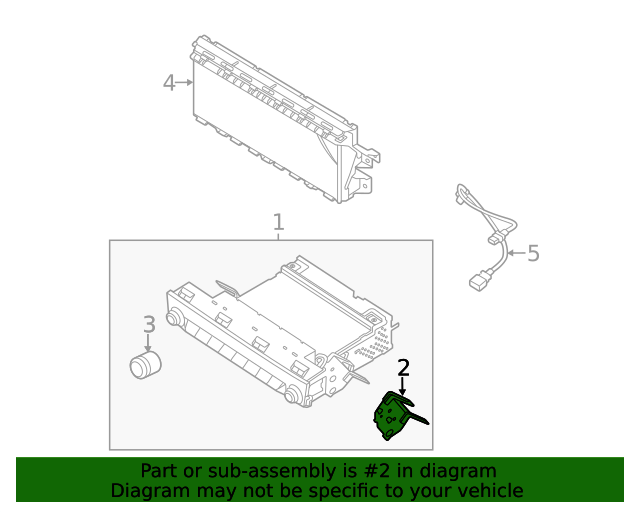 96175-F6010 - Receiver Bracket 2020 Kia Cadenza | Kia.Parts Store