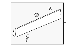 2019-2023 Cadillac XT4 Molding 84646664 GM | GMPartsDirect.com