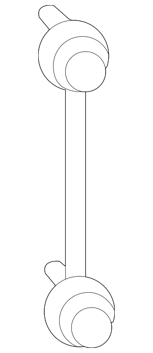 2008-2015 Cadillac CTS Front Suspension Stabilizer Bar Link 22816802 ...