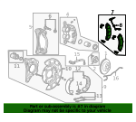 2020-2025 GM Brake Pads 85149489 GM | GMPartsDirect.com