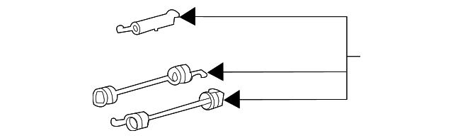2020-2024 GM Rear Parking Brake Shoe 84523896 GM | GMPartsDirect.com