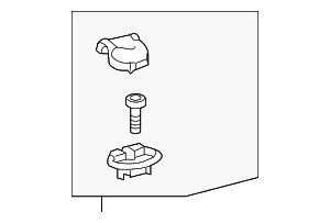 000-860-45-14-8Q96 - Tie Down Hook 2018-2021 Mercedes-Benz | Mercedes ...