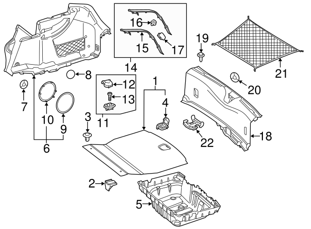 238-690-10-01 - Upper Trim 2018-2023 Mercedes-Benz | Mercedes-Benz USA ...