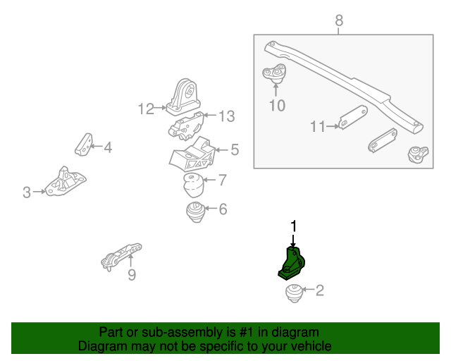 1999-2009 Volvo Front Mount 8649262 | OEM Parts Online