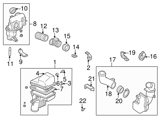 1990-2002 Mazda Air Intake Temp Sensor F2G8-18-845A | OEM Parts Online