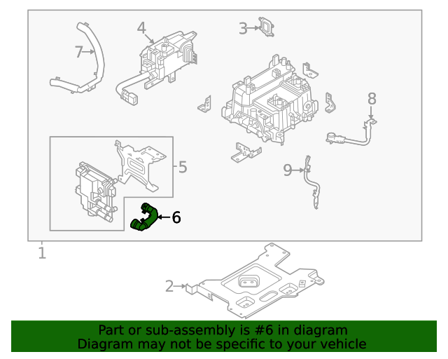 Genuine Hose & Tube Assembly for 2020-2024 Hyundai | Part# 46193-3D000 ...