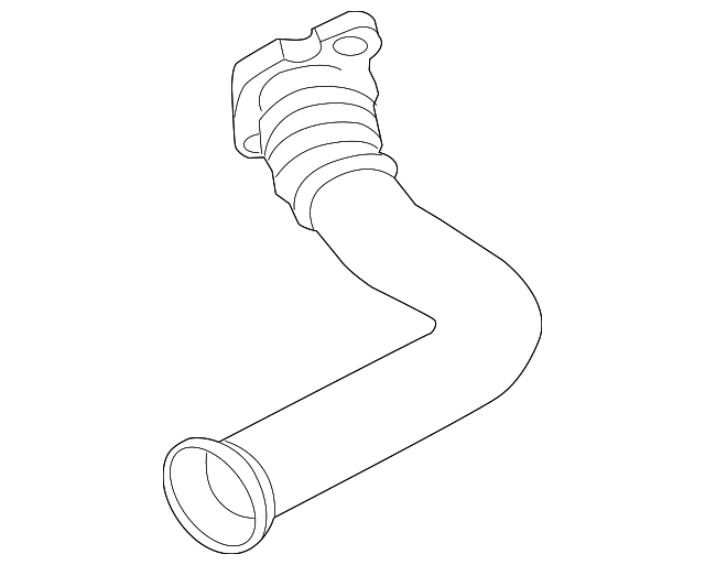 2009-2012 Volkswagen Touareg Connector Pipe 059-131-530-C | VW Direct Parts