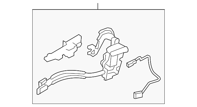 Genuine Lock Assembly for 2012-2017 Hyundai Veloster | Part# 81310 ...