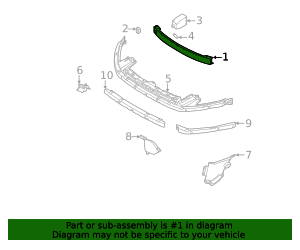 LR136981 - Impact Bar 2020-2023 Land Rover | Land Leaping Genuine ...