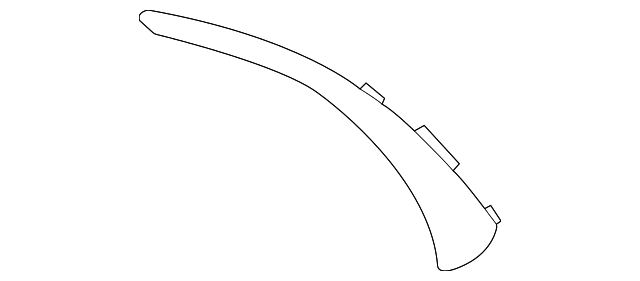 290-885-91-00 - Outer Molding 2019-2023 Mercedes-Benz | Mercedes-Benz ...