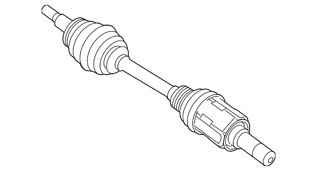 2011-2020 Mopar SHAFT AXLE HALF - Driver's Side (LH) 52124713AD ...