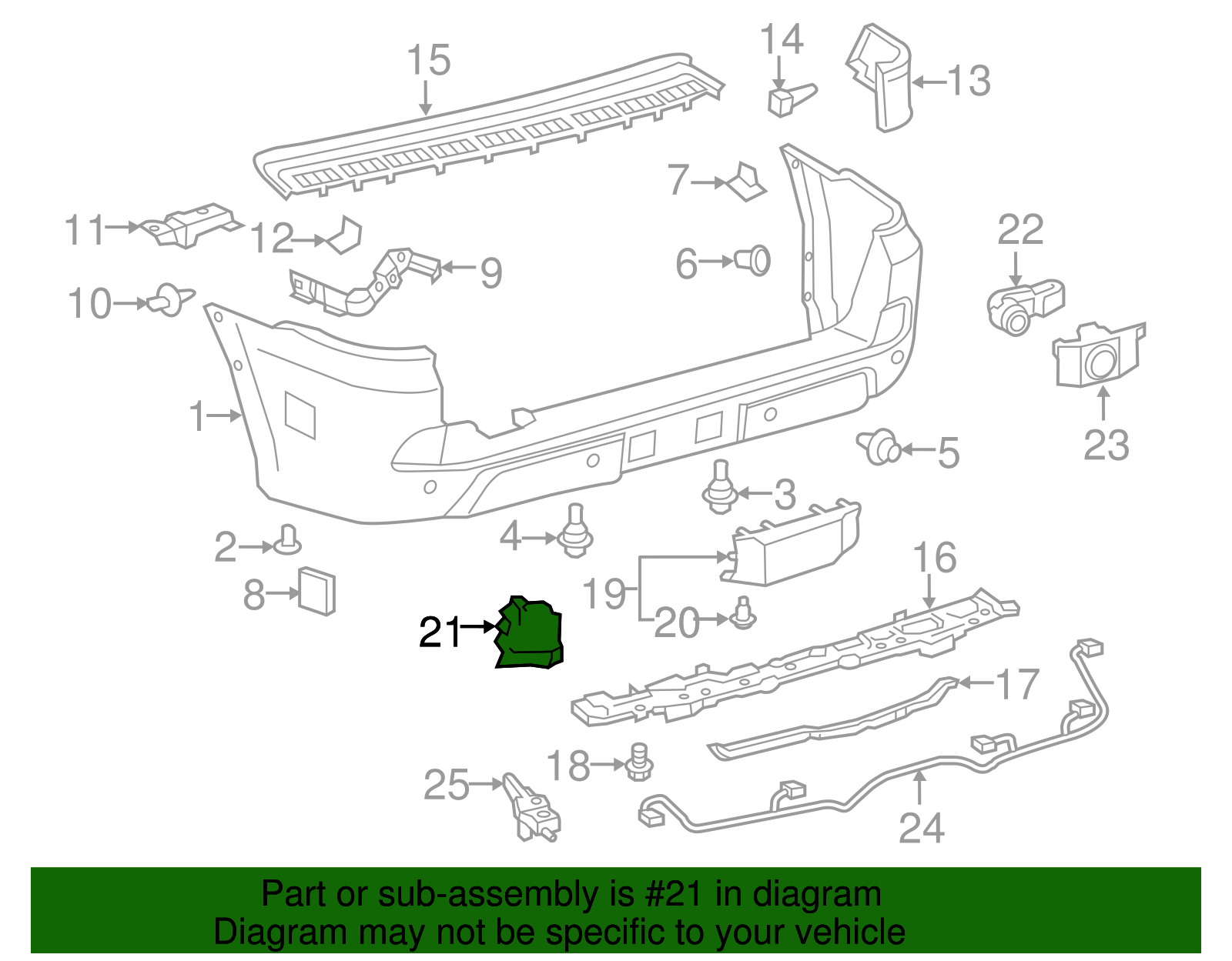 81480-60090 - 2016-2021 Lexus LX570 - Reflector | My L Parts
