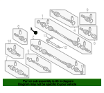 49551-3X000 - Axle Nut 1994-2025 Kia | Kia.Parts Store