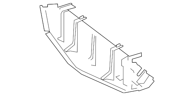 212-505-04-30 - Lower Baffle 2010-2013 Mercedes-Benz E 350 | Mercedes ...