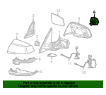 67137383313 - 2016-2022 BMW X1 Mirror Motor (67-13-7-383-313) | BMW of ...