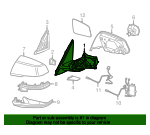 Genuine BMW 51-16-7-459-788 | Mirror Base | FREE Shipping on Most ...