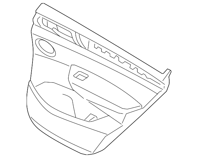 51427394440 - 2015-2018 BMW X4 Door Trim Panel (51-42-7-394-440) | BMW ...