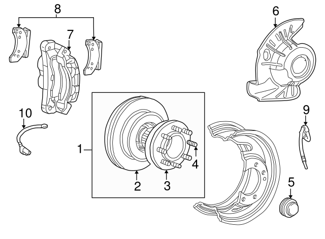 F81Z-1107-AD - Wheel Stud 1999-2005 Ford | AwesomeParts.com