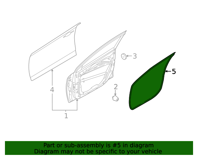 2021-2024 Hyundai Door Weather-Strip 82130-AA000 | OEM Parts Online
