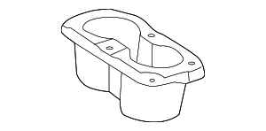 55625-06100 - Cup Holder - 2012-2014 Toyota Camry | OEM Genuine Toyota ...