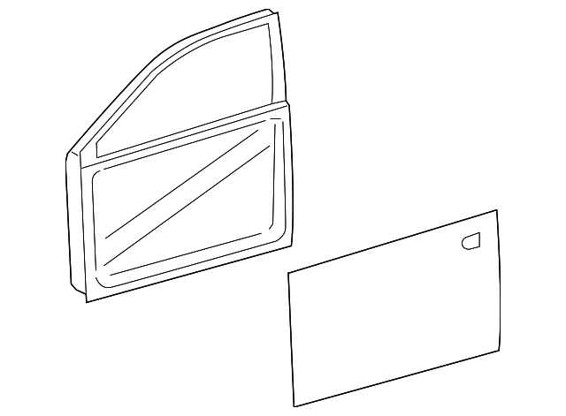 2013-2018 Toyota Avalon Door Shell 67001-07041 | Toyota Parts Center